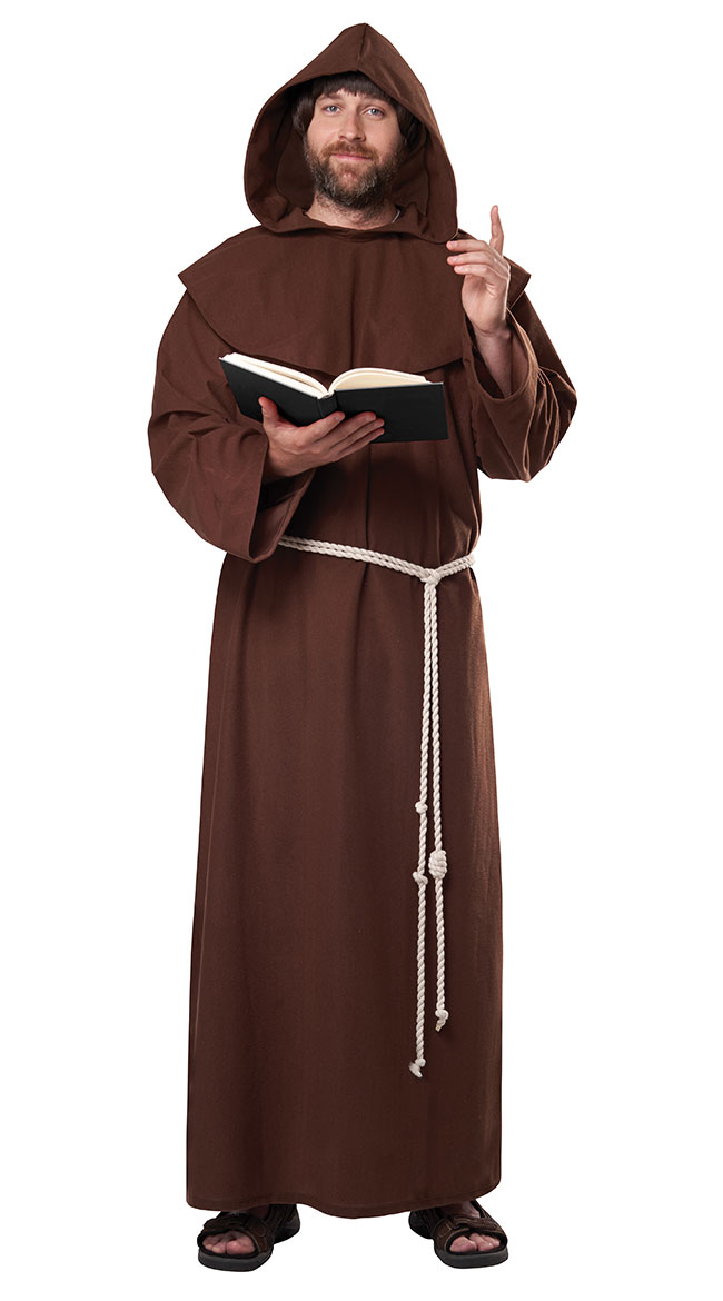 Men's Renaissance Friar Costume, Men's Monk Accessories - Yandy.com
