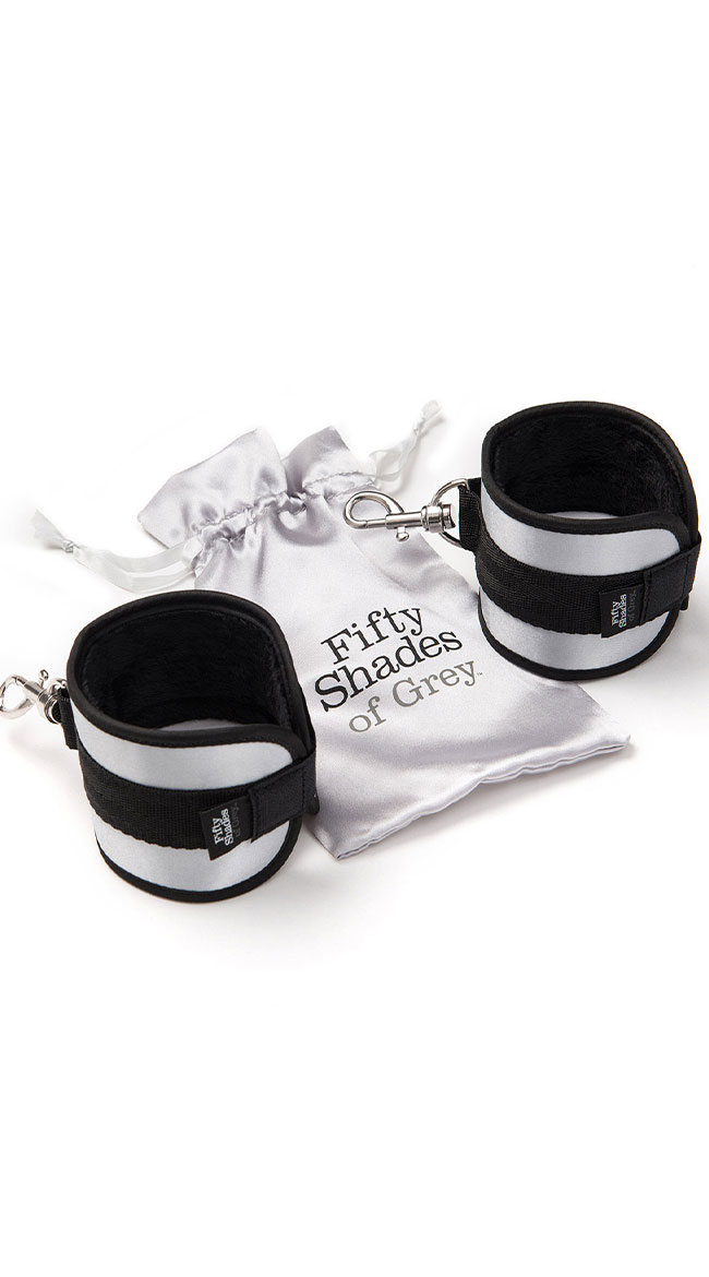 Totally His Handcuffs, Velcro Soft Handcuffs - Yandy.com