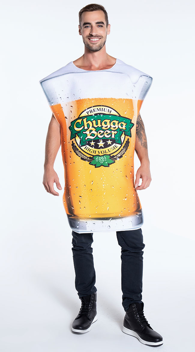 Men's Chugga Beer Costume, Men's Beer Costume - Yandy.com
