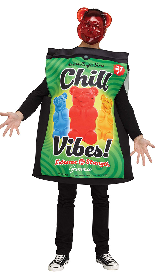 Men's Dope Gummy Bear Costume,