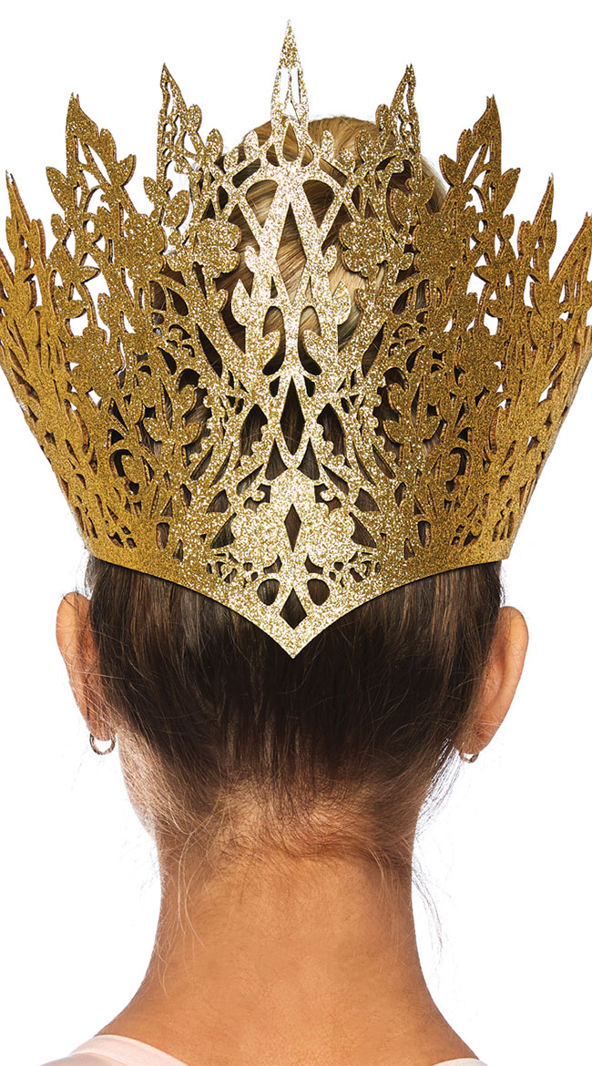 Glittering Queen Crown, jeweled crown - Yandy.com