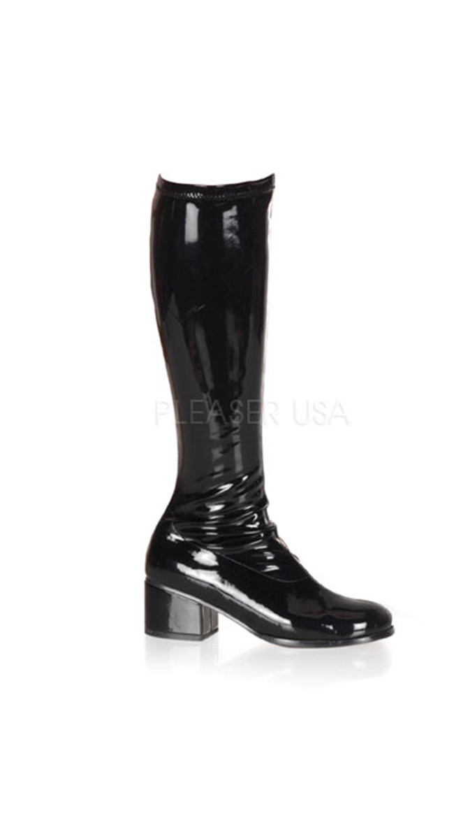 Retro GoGo Boots, Knee High Go Go Boots - Yandy.com