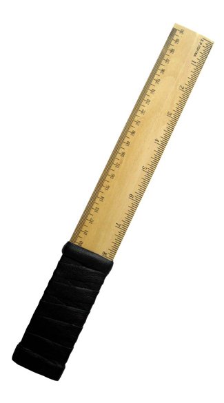 Naughty Ruler Paddle, Ruler Sex Paddle - Yandy.com