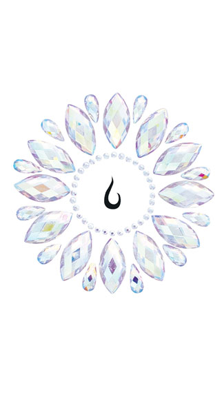 Fluer Adhesive Body Jewels, Jewel Body Stickers - Yandy.com