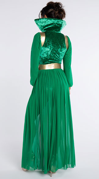 Eternal Queen Costume, Sexy Green Queen Costume - Yandy.com