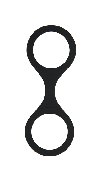 Quickie Silicone Handcuffs with Mask, Handcuffs and Mask Set - Yandy.com