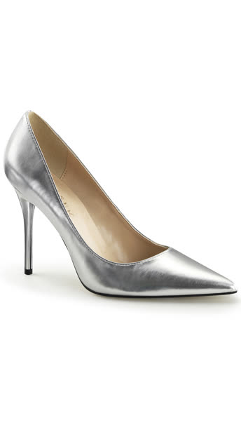 Elongated Classic Pointed Toe Pump, Basic Pumps - Yandy.com
