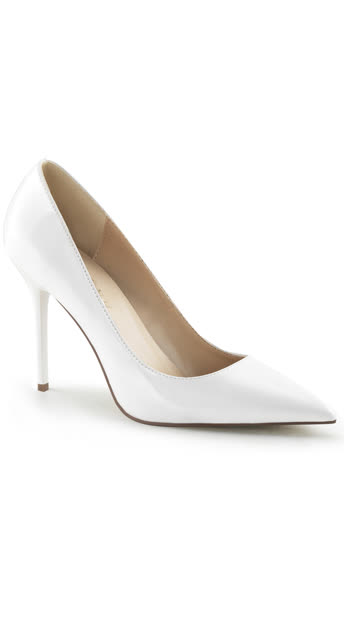 Elongated Classic Pointed Toe Pump, Basic Pumps - Yandy.com